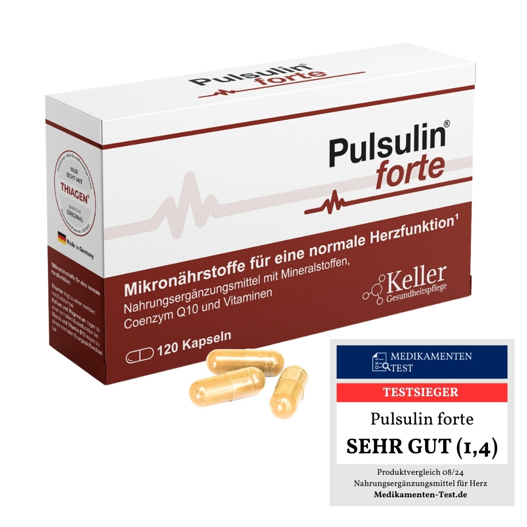 Pulsulin® forte Kapseln - 30 Tage Rückgaberecht + gratis Versand